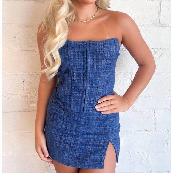 Nia | Skirts | New Nia Moon Skort In Navy | Poshmark